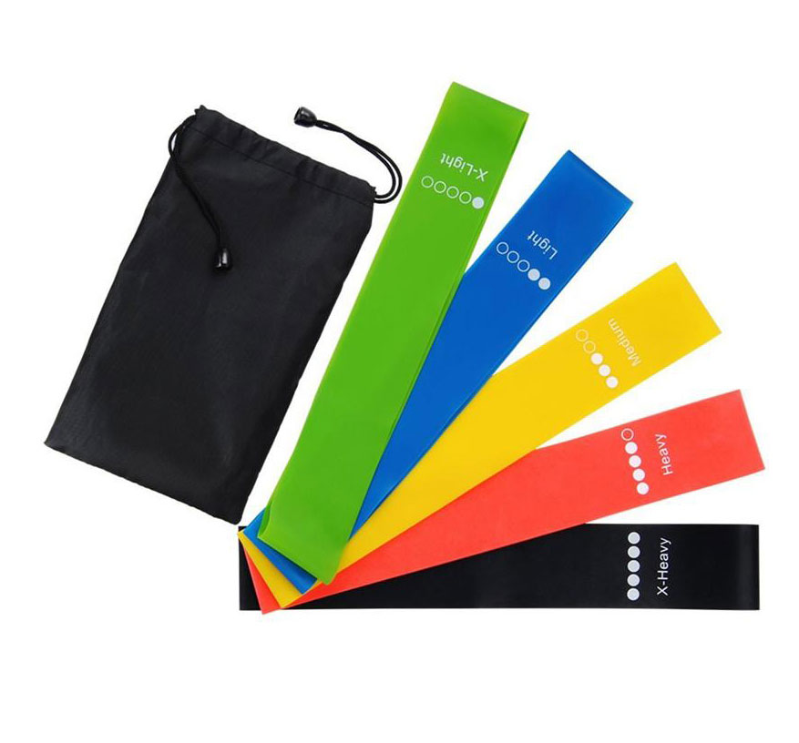 Set of exercise rubber (5 pcs) | Florbal4u.com