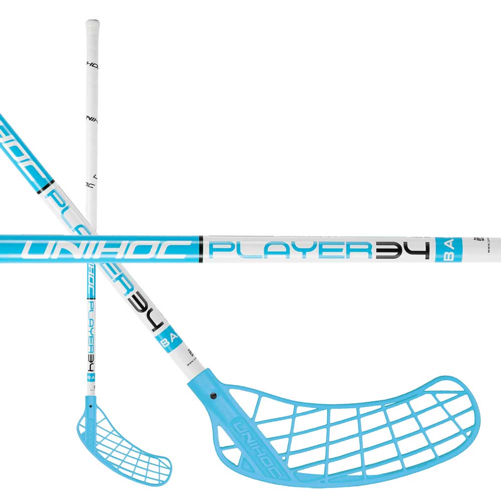 Unihoc Player 34 White/Blue | Florbal4u.com