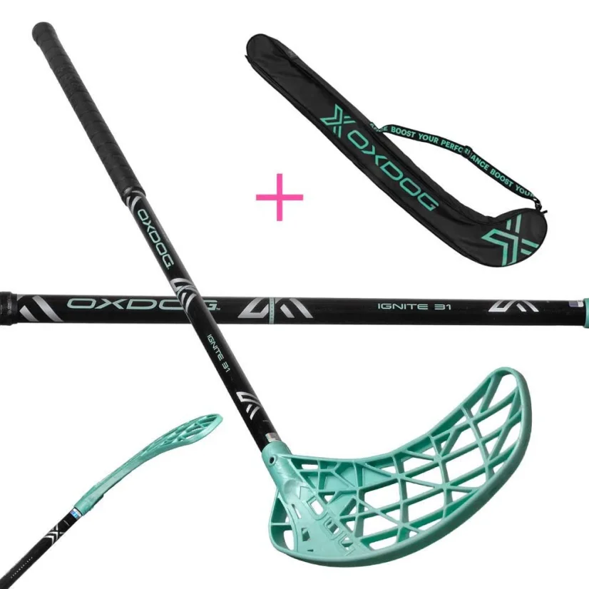 Oxdog Ignite 31 MT Round SMU + stickbag Oxdog TQ - Dĺžka hokejky: 92 cm ...