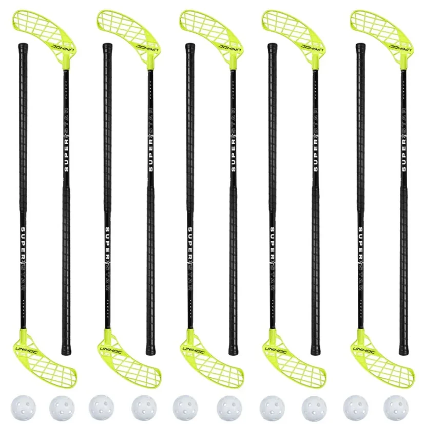 Set Unihoc Superstar (10 sticks) | Florbal4u.com