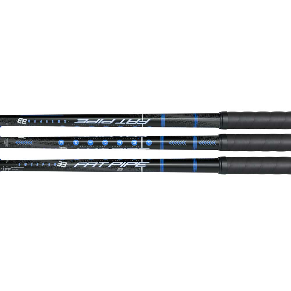 Fatpipe Sweeper 33 Black/Blue | Florbal4u.com