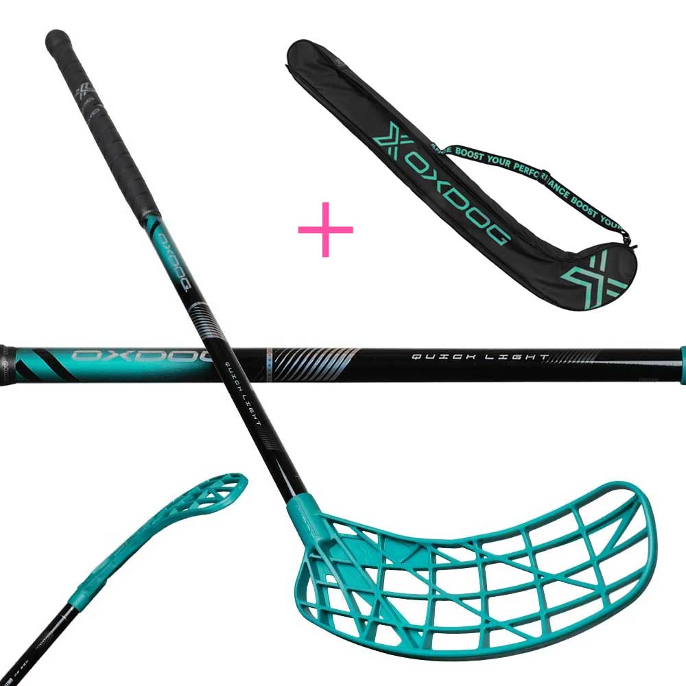 Oxdog Quick Light HES 30 TQ Round + stickbag Oxdog | Florbal4u.com